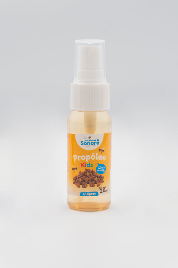 Extracto de Propóleo Spray para niños 0% alcohol 20 ml - LasMielesdeSonora